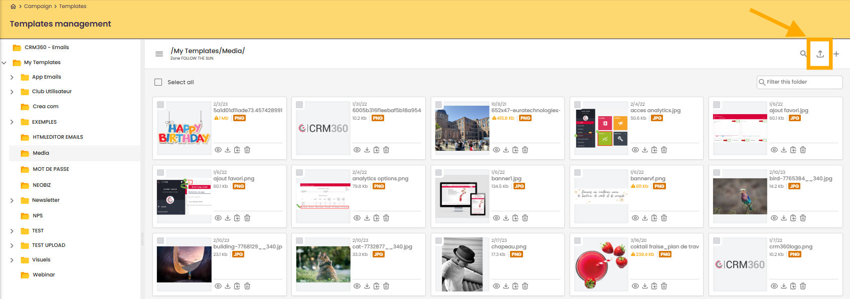 Upload images – Help Center Sunflow EN